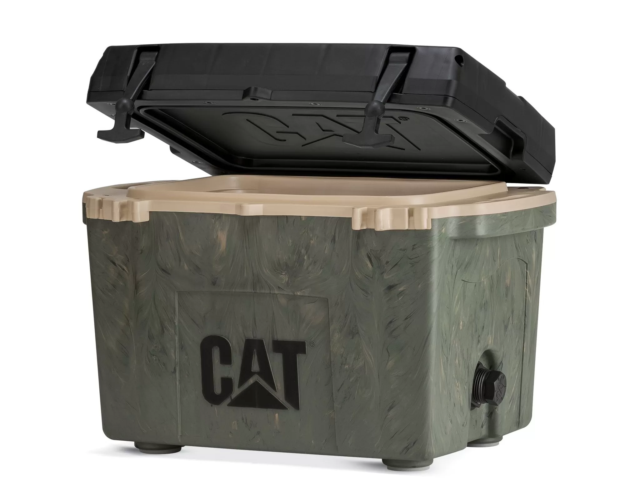 27 Quart Cat Cooler Camo - Ks Products