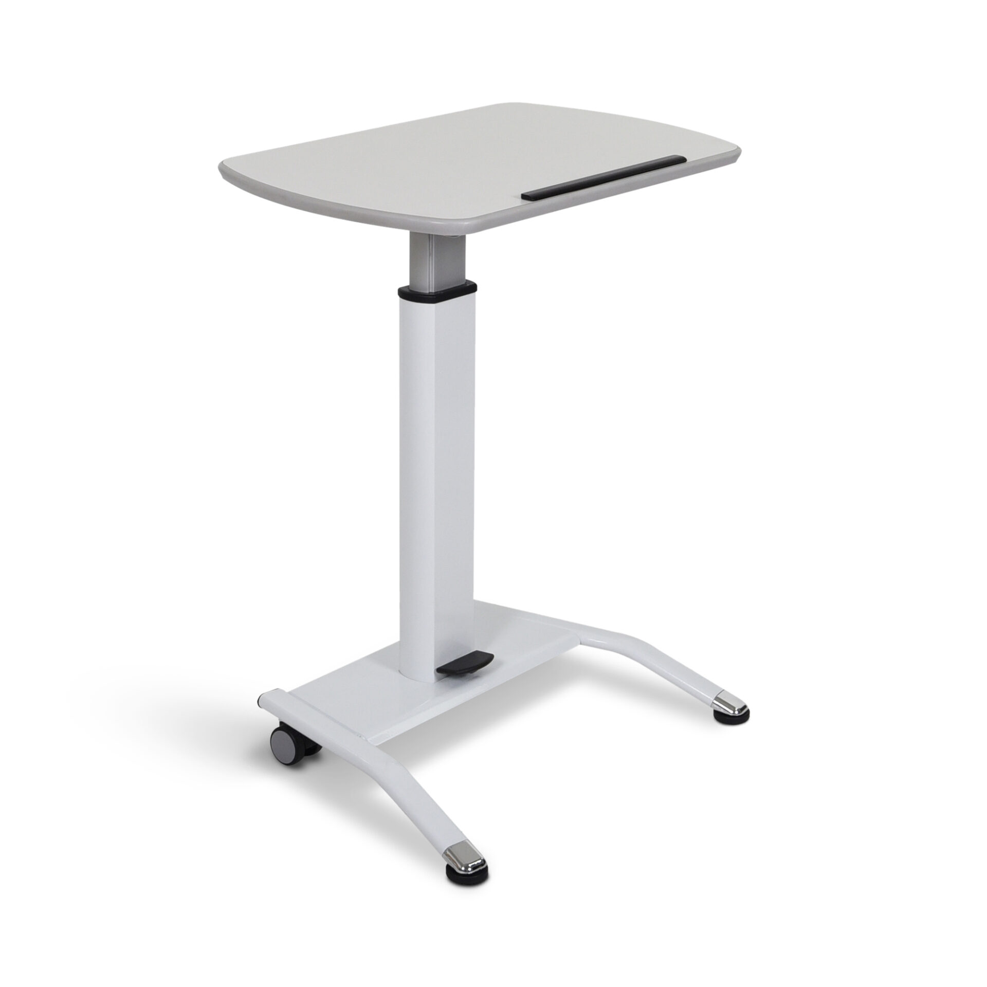 Luxor Pneumatic Adjustable-Height Lectern - Gray - Ks Products