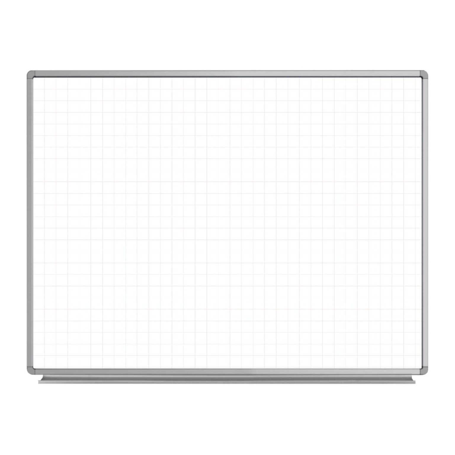 Luxor Wall-Mounted Magnetic Ghost Grid Whiteboard - 48-in x 36-in - Ks ...