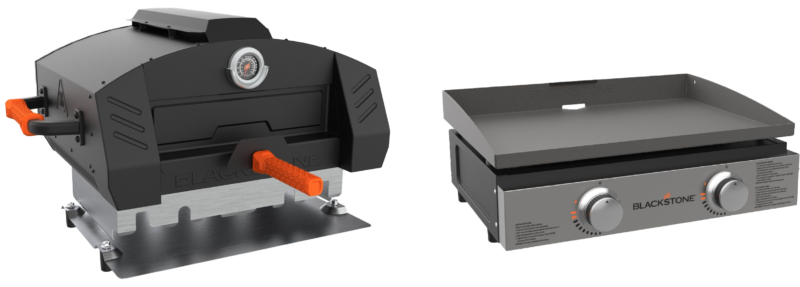 22'' Tabletop Griddle & Pizza Oven Conversion Kit - Ks Products