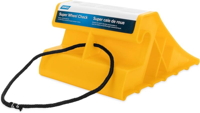 Camco Wheel Chock with Rope - Ks Products